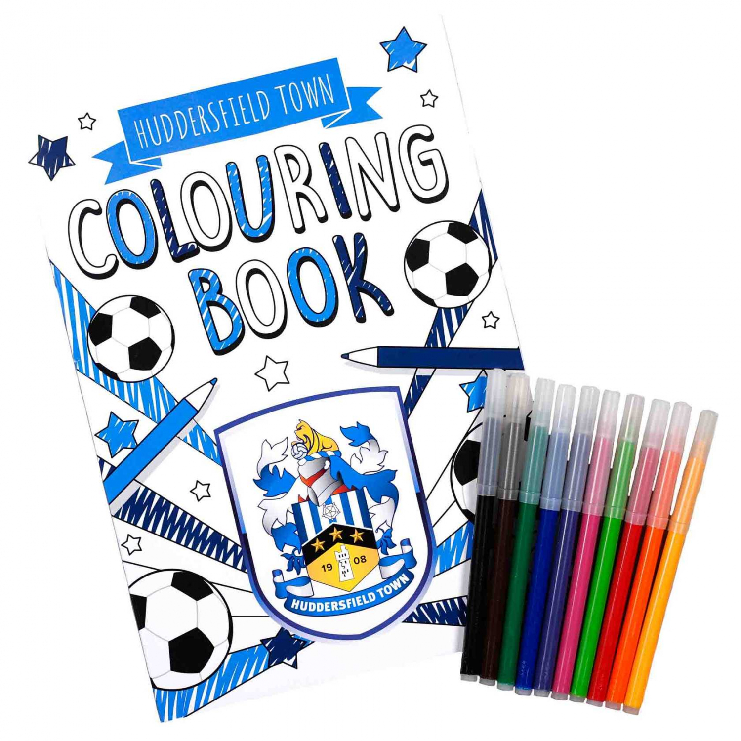 HTAFC Children's Colouring Book & Pens